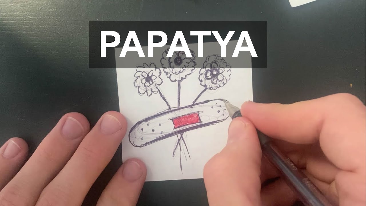 4 Dakikada Papatya Çizimi - Papatya Nasıl Çizilir? - Daisy Drawing in 4 ...