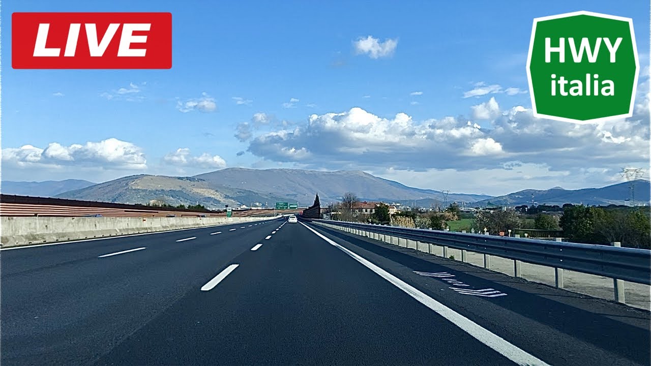 FIRENZE - BOLOGNA | Driving on Italian Motorways - YouTube