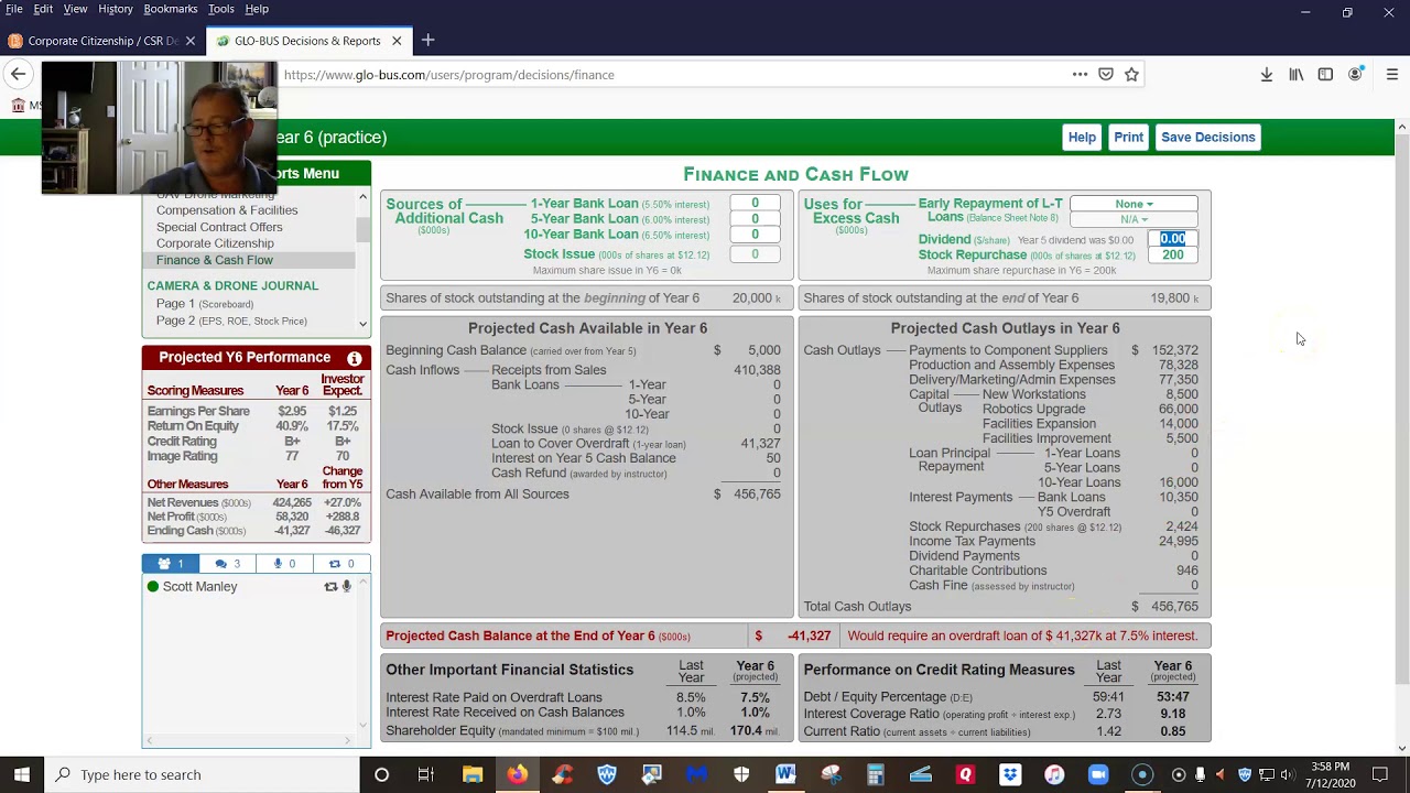Strategic Management - Finance & Cash Flow Decisions - YouTube