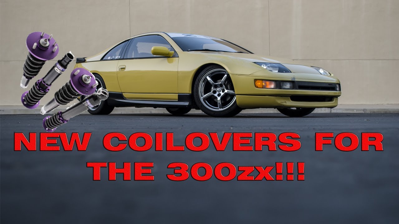 HOW TO INSTALL COILOVERS ON THE Z32 300zx! | Nissan 300zx Project Car ...