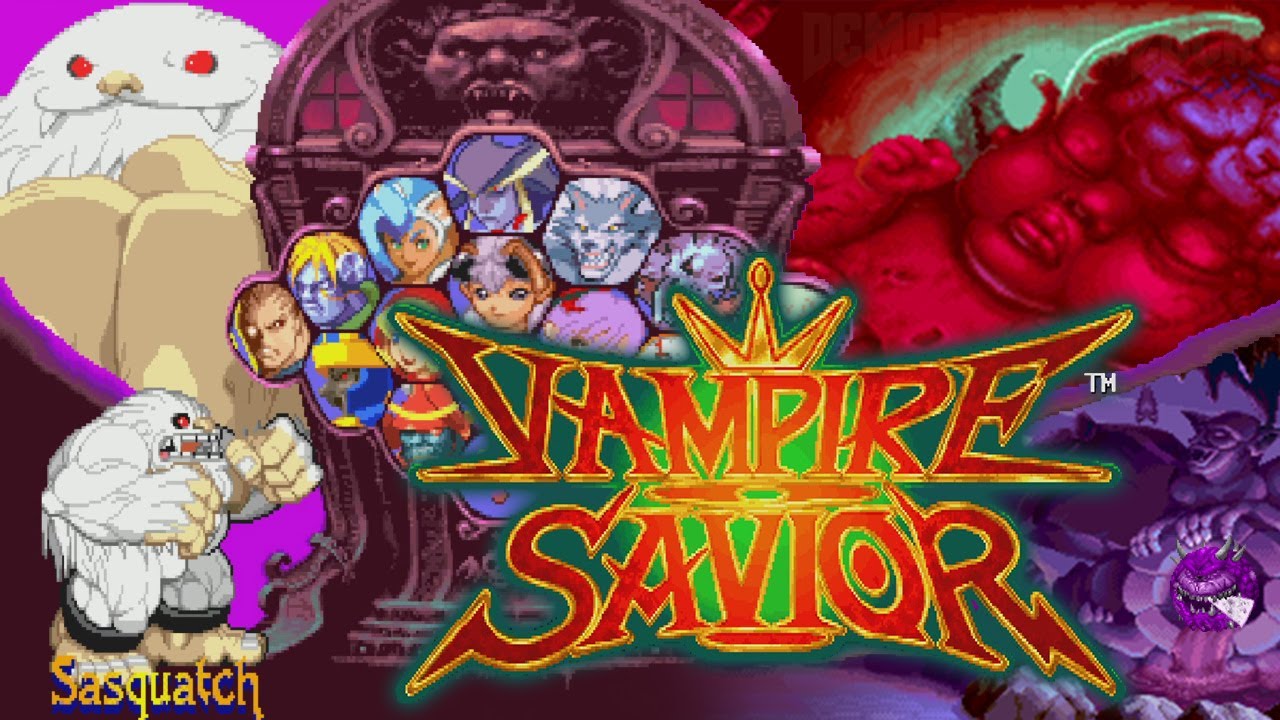 Sasquatch - Vampire Savior (Arcade) - YouTube