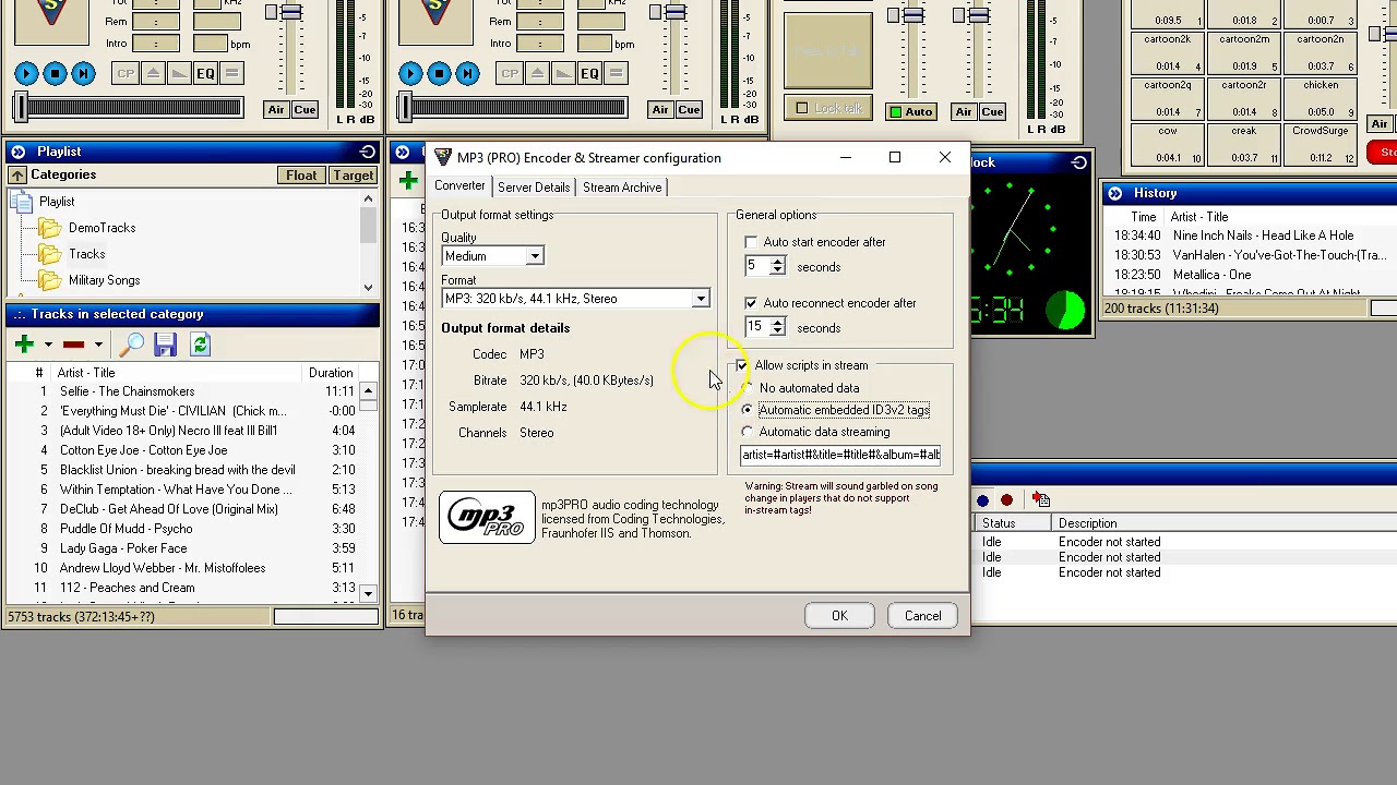 How to set up sams encoder - YouTube