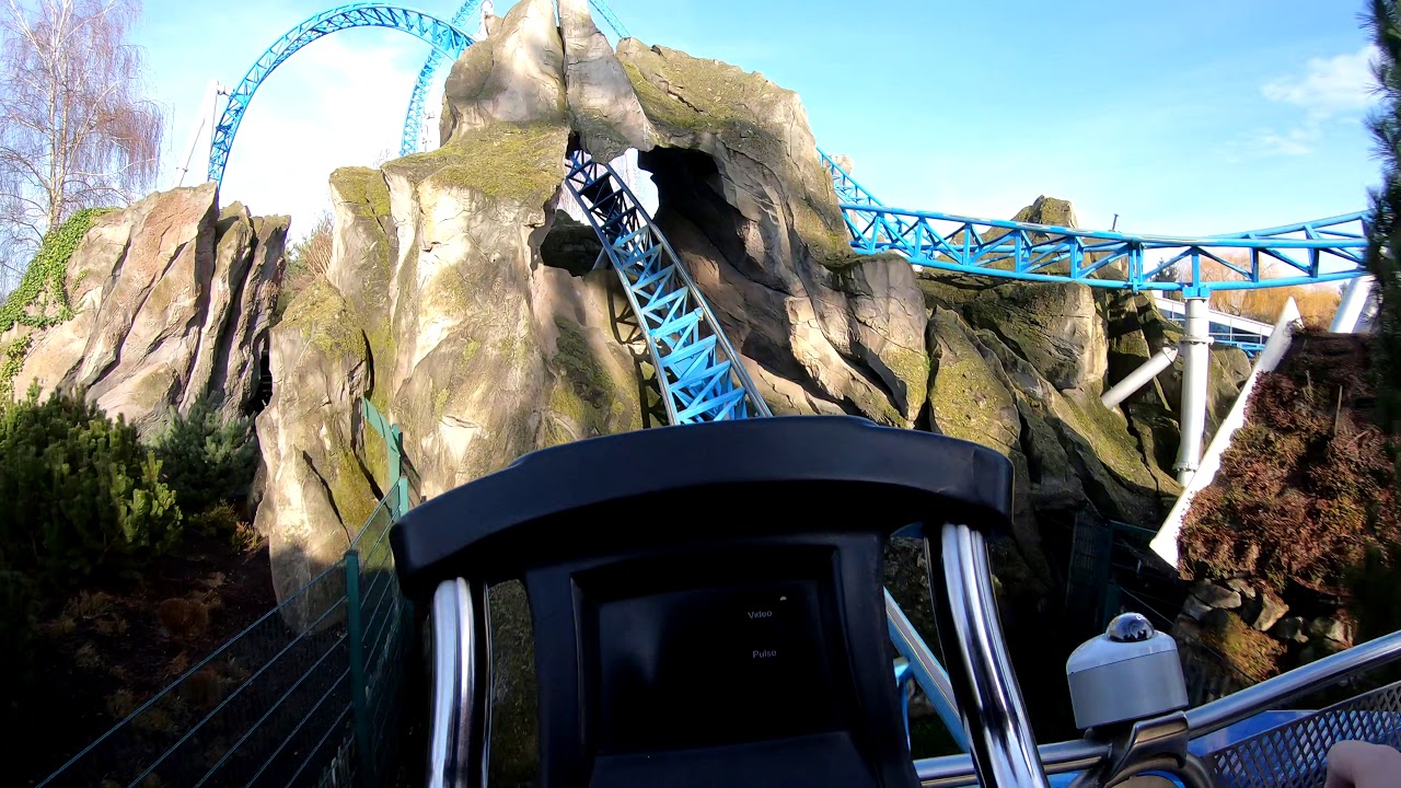 blue fire Megacoaster - Europa-Park - Onride - 4K - YouTube