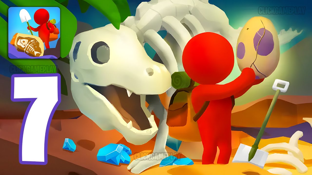 Digging Master Gameplay Walkthrough Part 7 - Tutorial Earn Money Building (Android,iOS) - YouTube