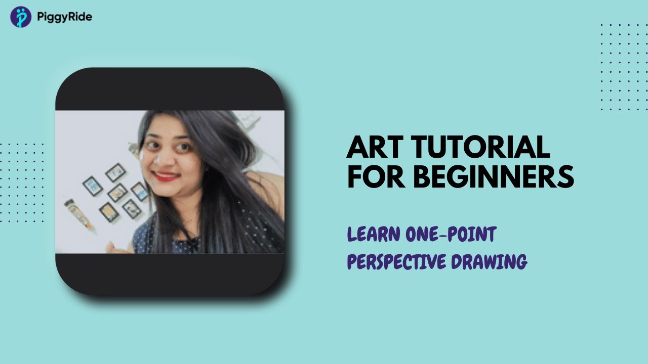 Art Tutorial For Beginners | One-Point Perspective Drawing | Shading ...