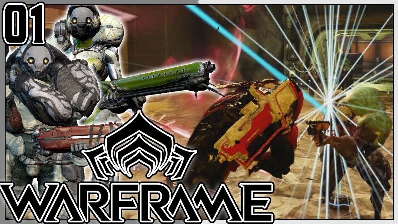 WARFRAME ON SWITCH! 10 Mins Coop Grineer Survival Ceres Draco Mission ...
