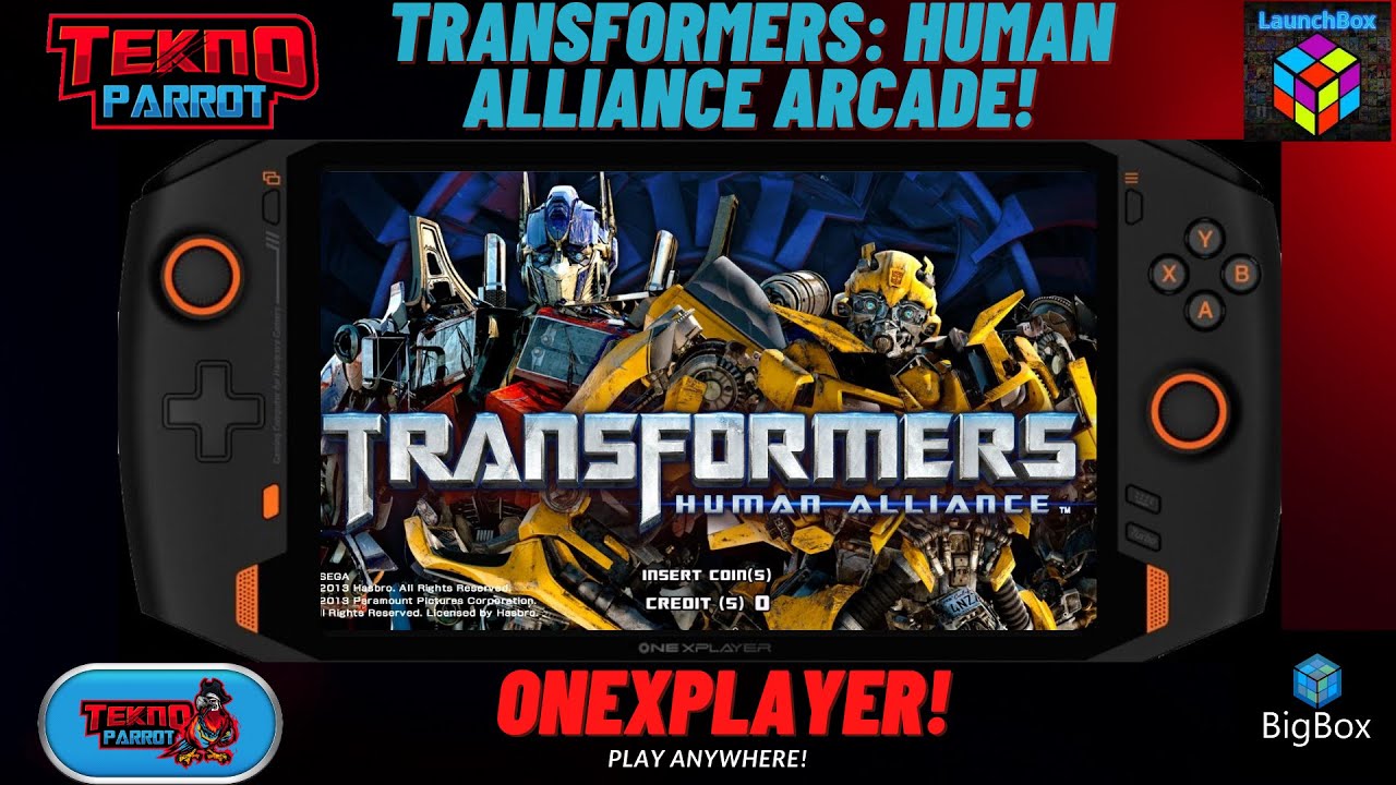 Transformers: Human Alliance Arcade On The Onexplayer! - YouTube