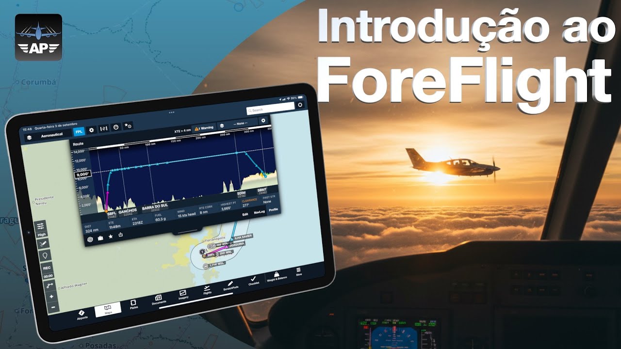 ForeFlight: O Aplicativo ESSENCIAL que Todo Piloto Precisa no iPad ...