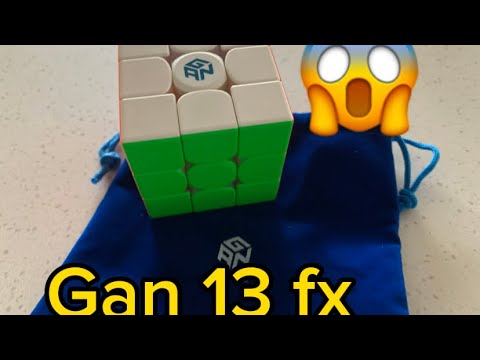 Gan 13 fx unboxing/review - YouTube