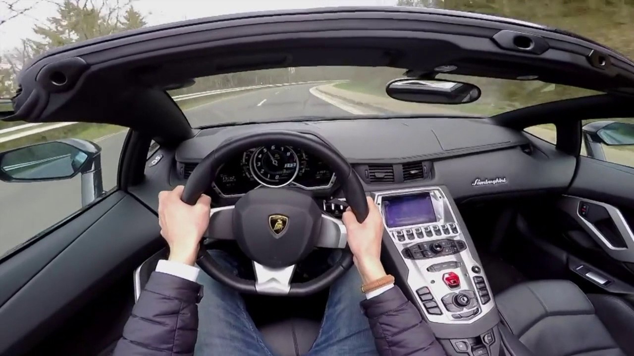 POV Drive: Lamborghini Aventador Roadster LP700-4 (2000HP) - YouTube