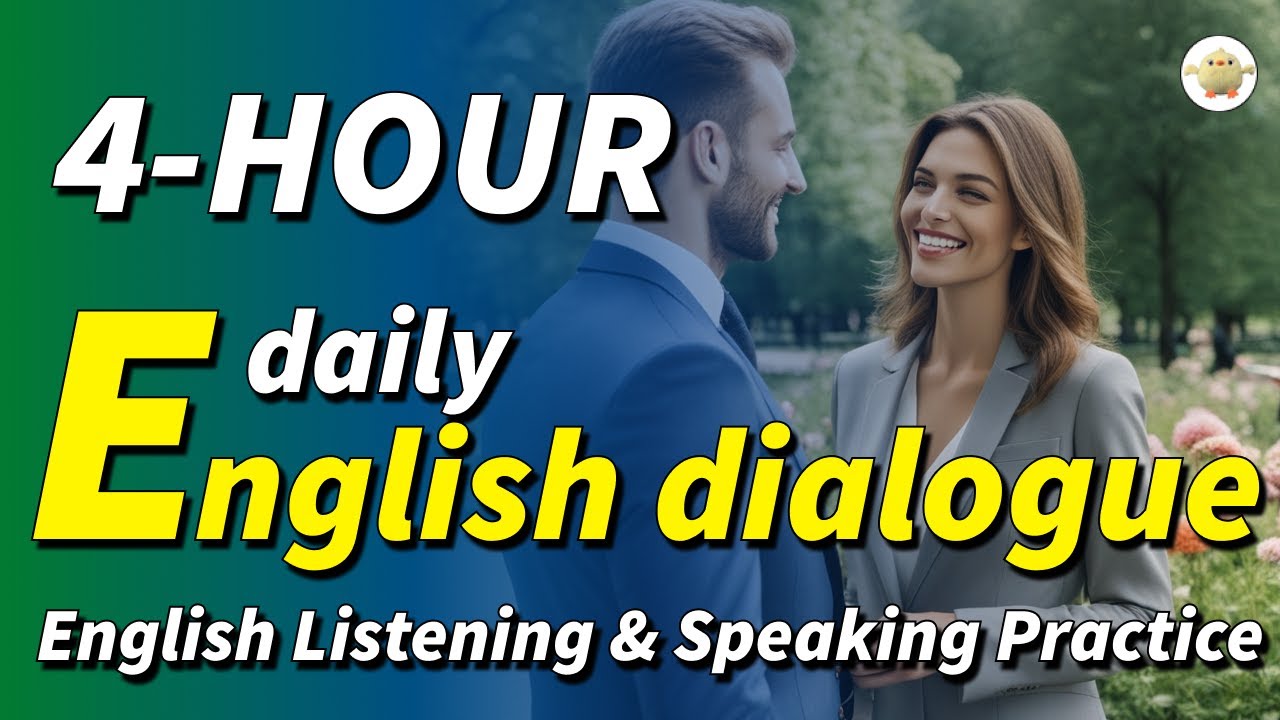 4 hours of daily English conversation, English dialogues - YouTube
