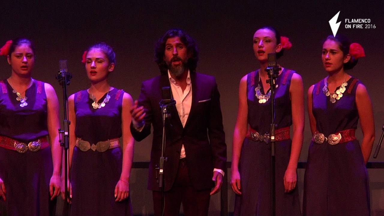 Arcángel y las voces búlgararas: Estruna | Flamenco On Fire 2016 - YouTube