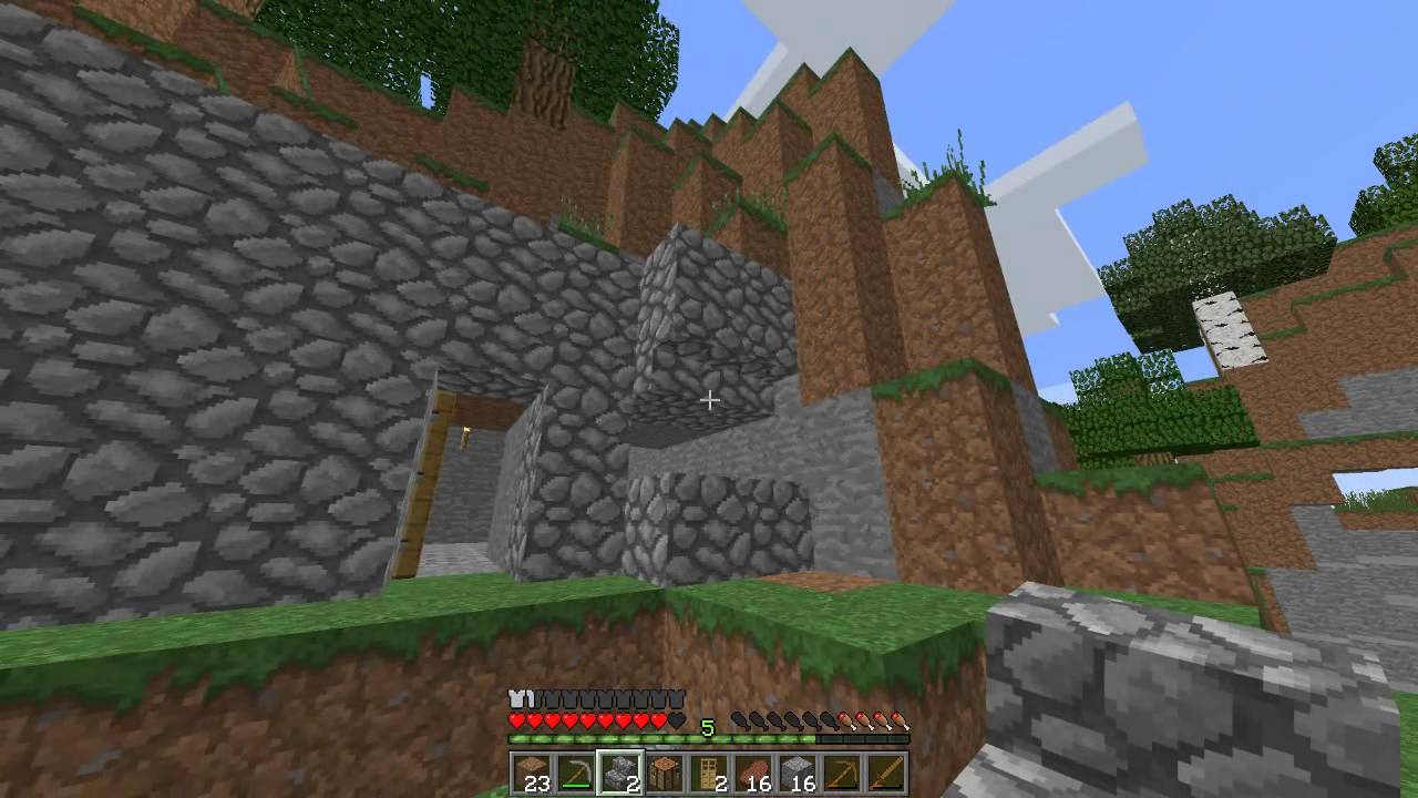 Minecraft: The Polygon SMP - "CAVE HOUSE!" (Episode 2) - YouTube