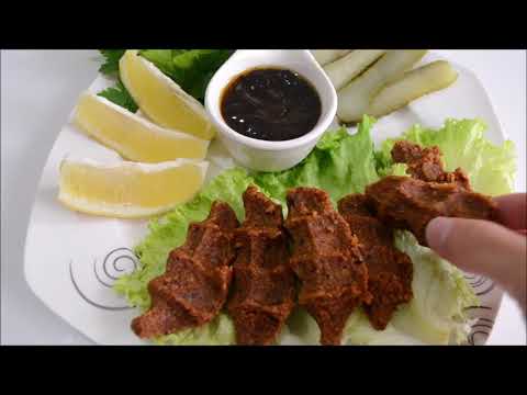 Yorulmadan Tam Kıvamında Lokum Gibi Çiğköfte Tarifi Yanında Özel Sosu İle Birlikte