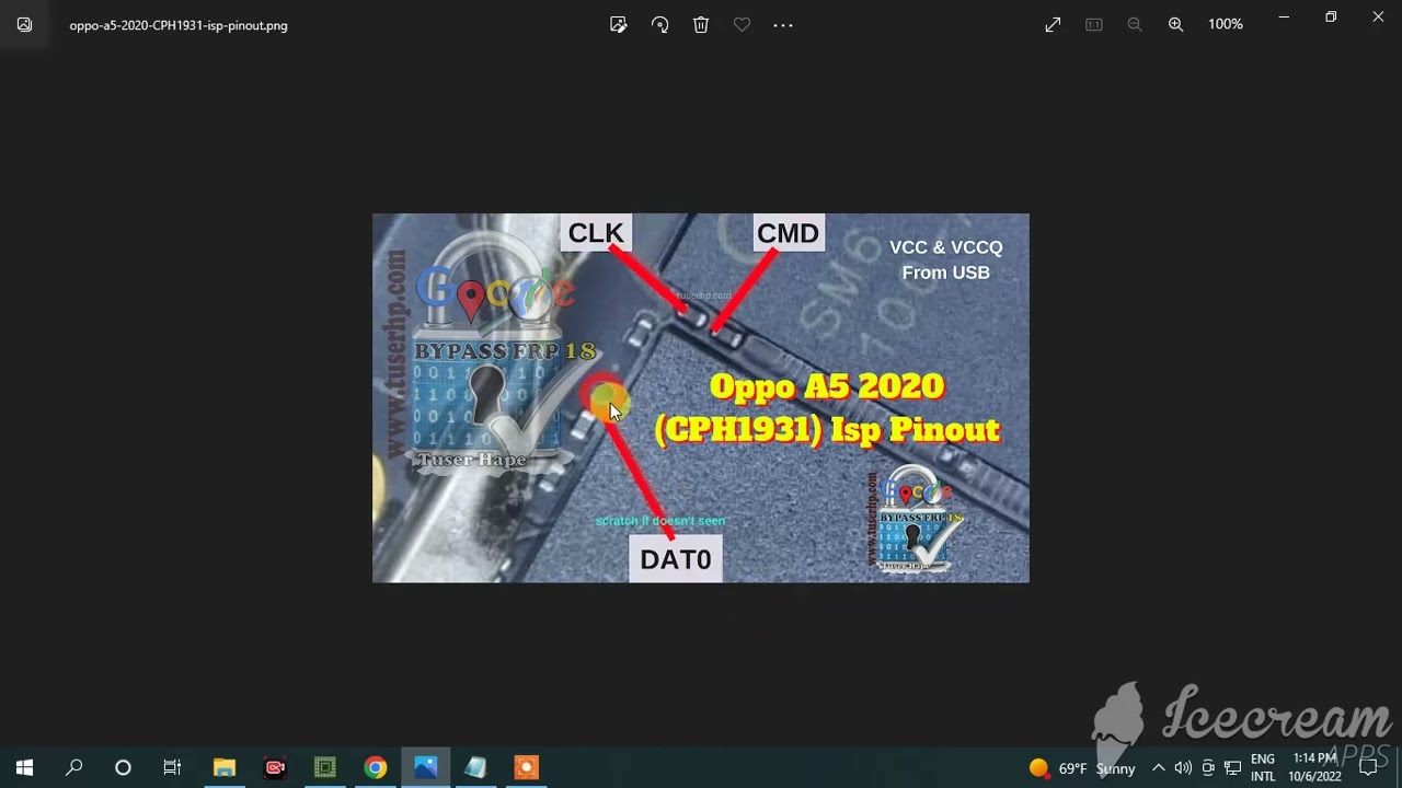 OPPO A5 2022( CPH1931,CPH1941 AND CPH1943) SCREEN LOCK REMOVE BY UFI ...