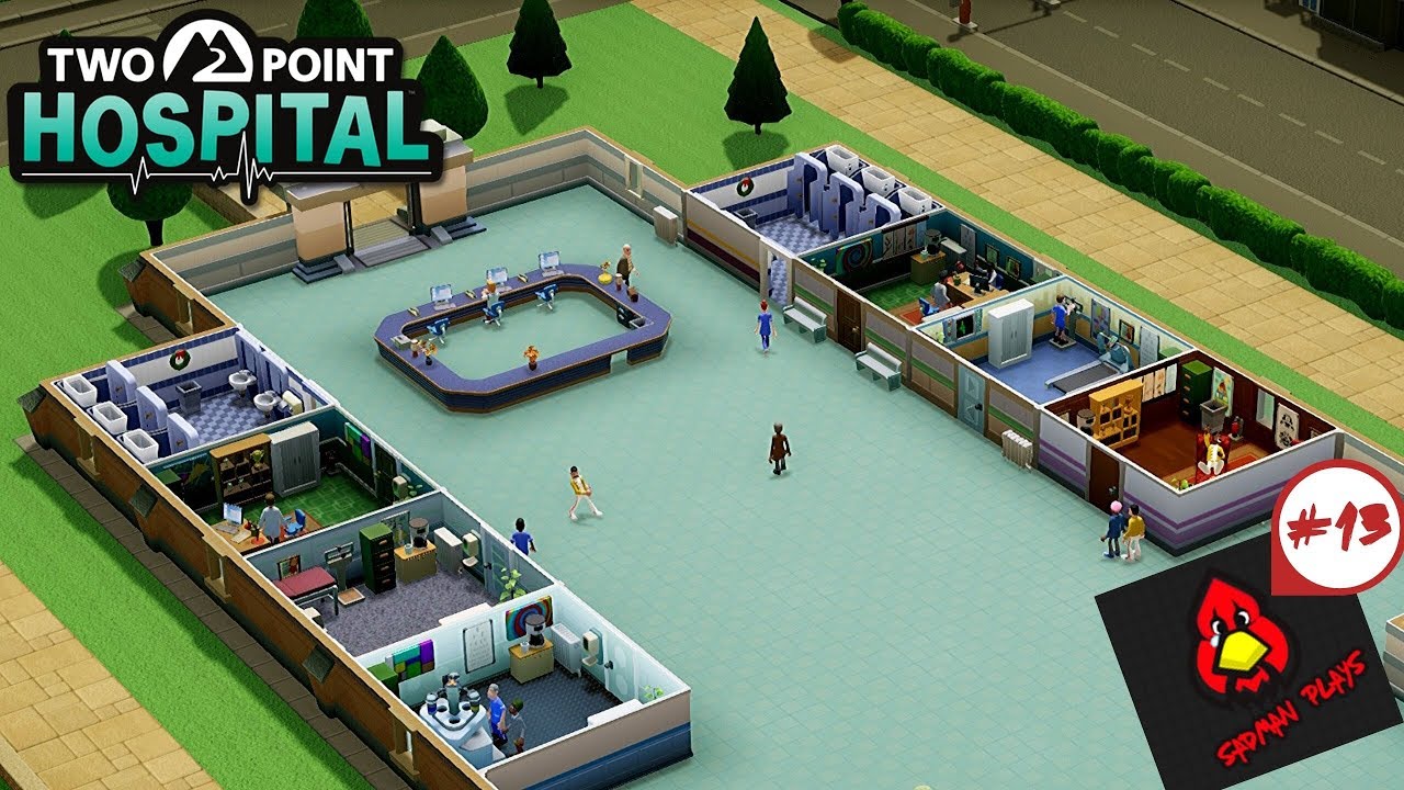 Two Point Hospital Gameplay Part 13 - Starting A Hospital For Posh ...