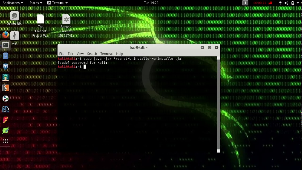 How To Uninstall Freenet How To Run A Jar File On Kali Linux YouTube How To Uninstall Freenet How To Run A Jar File On Kali Linux YouTube