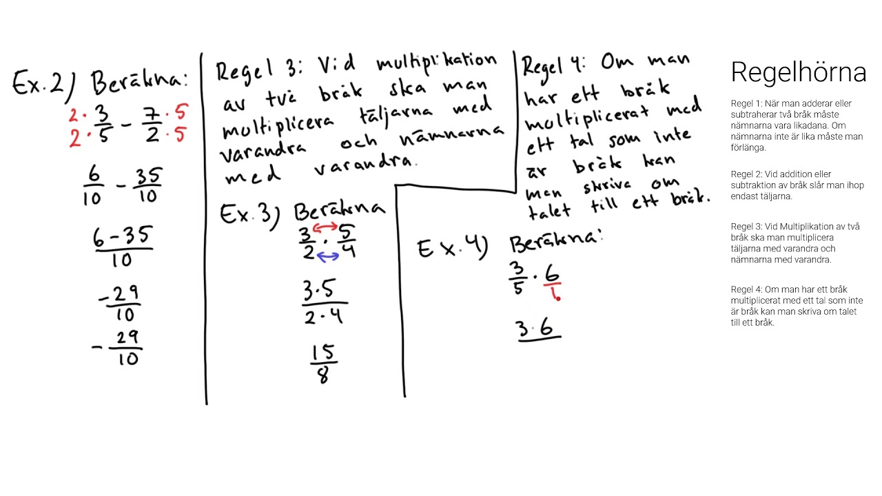 Ma1bc L2 (BAS): Rationella tal och bråk - YouTube