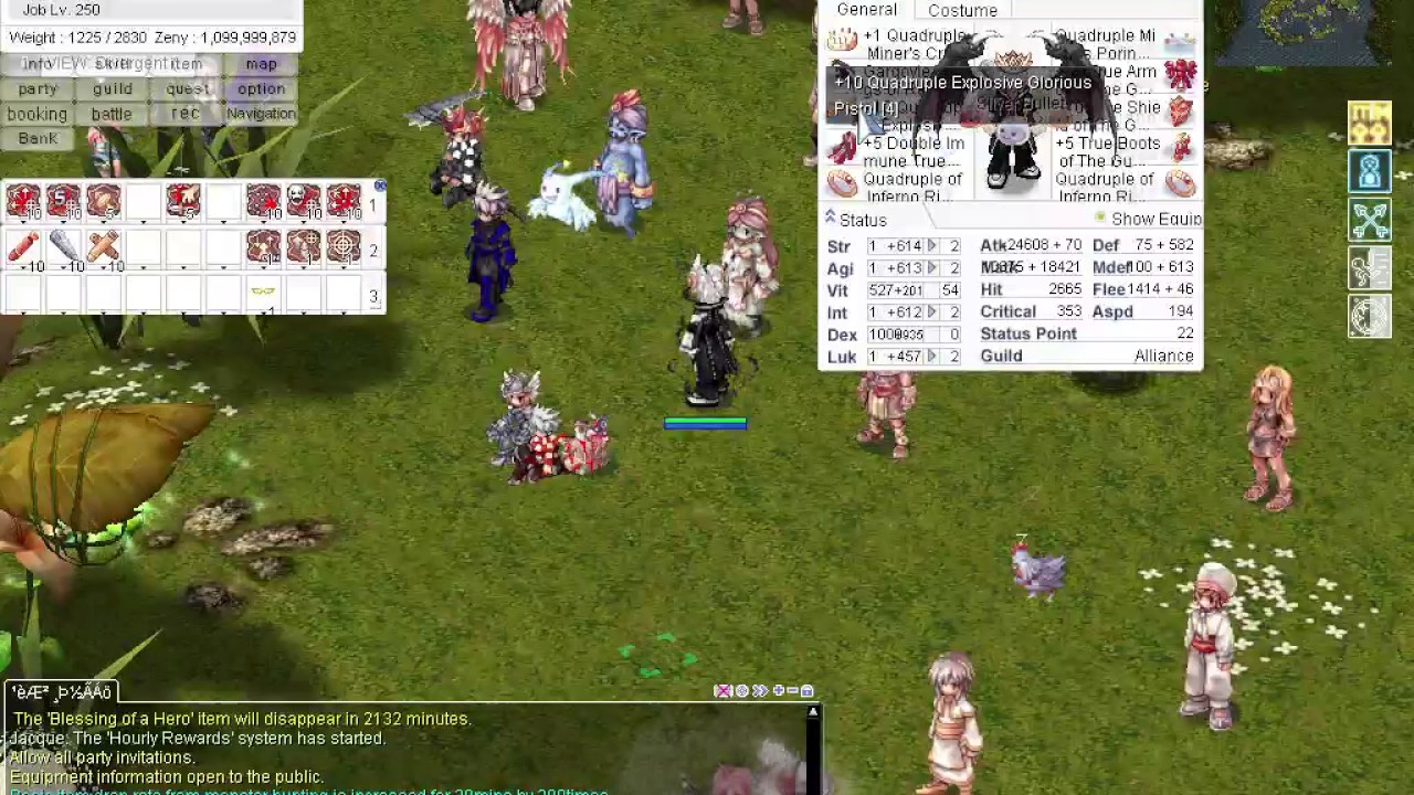 [Experience RO]Gunslinger Build Path Guardian Farm - YouTube