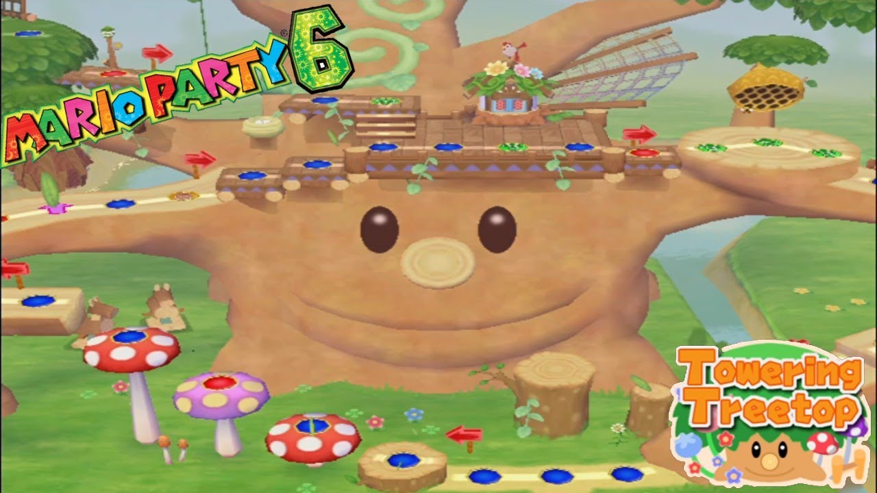 Mario Party 6 Towering Treetop Multiplayer (HD) - YouTube