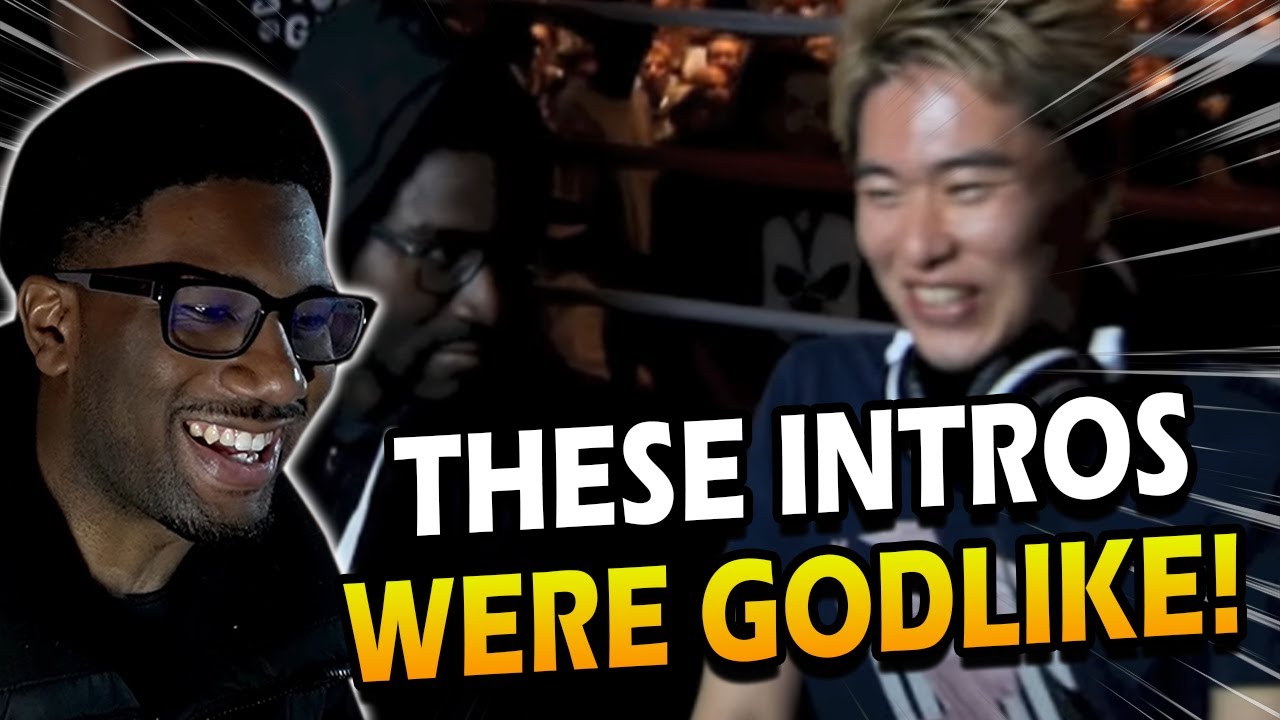 These Are Some Of The GREATEST Fighting Game Player INTROS! - YouTube