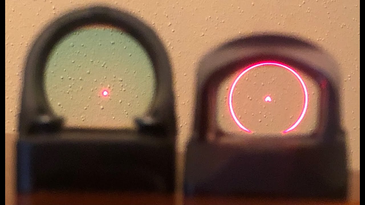 Trijicon SRO vs Holosun 507c ACSS Vulcan - YouTube