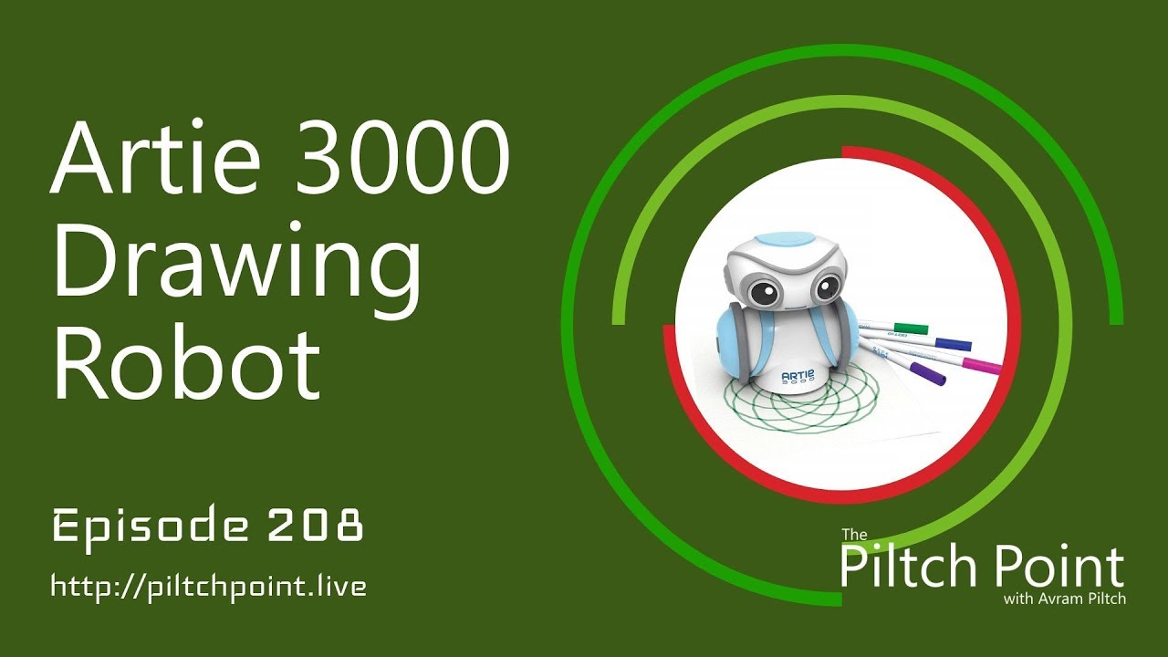 Artie 3000 Drawing Robot - Episode 208 - Piltch Point - YouTube