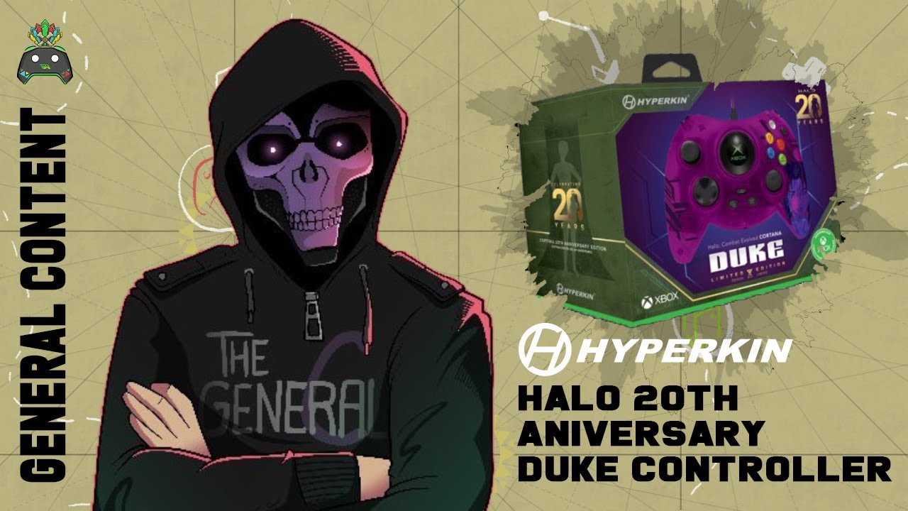 Hyperkin Halo 20th Anniversary DUKE Controller | General Content - YouTube