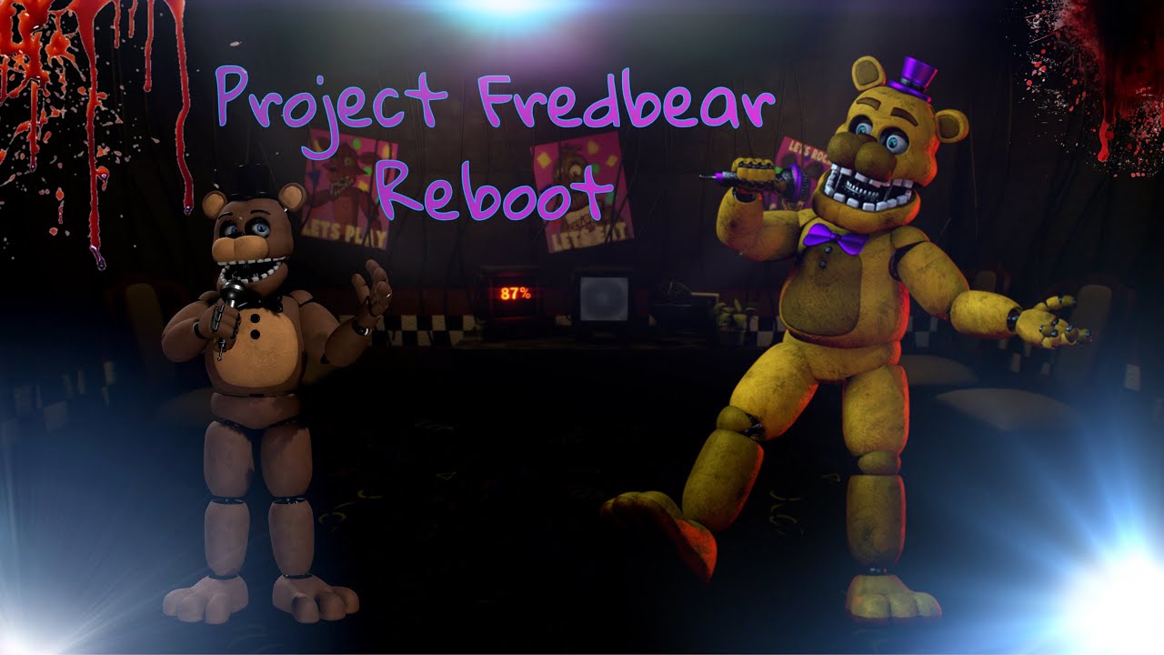 FREDBEAR y sus AMIGOS me van a hacer SUFRIR | Project Fredbear Reboot ...