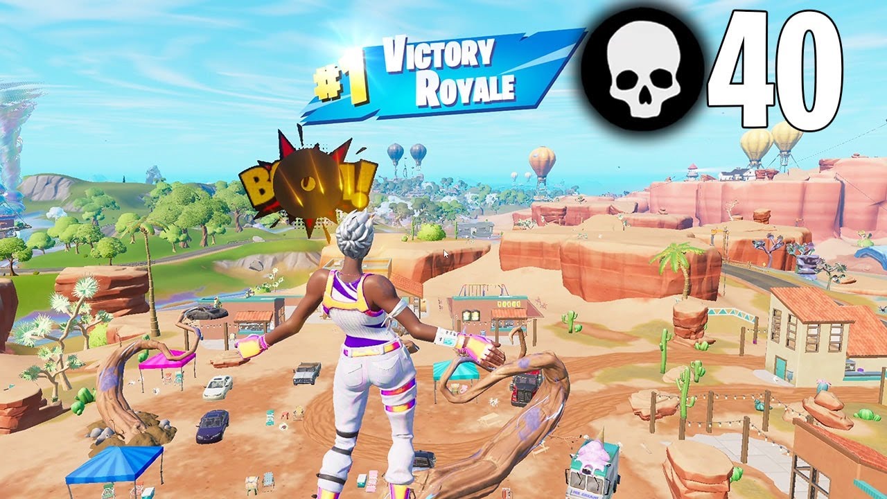 40 Elimination Solo vs Squads Win (Fortnite Chapter 3 Full Gameplay ...