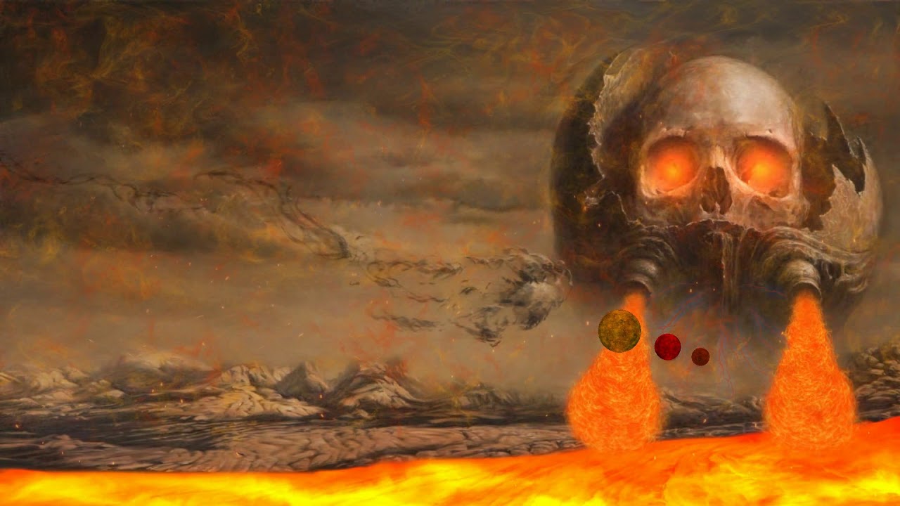 Fiery Death Skull - YouTube