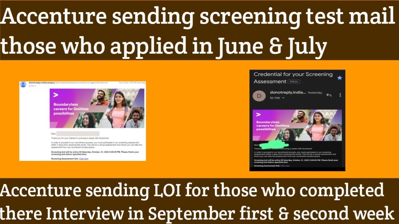 Accenture sending LOI for 2023 batch students | Accenture sending ...