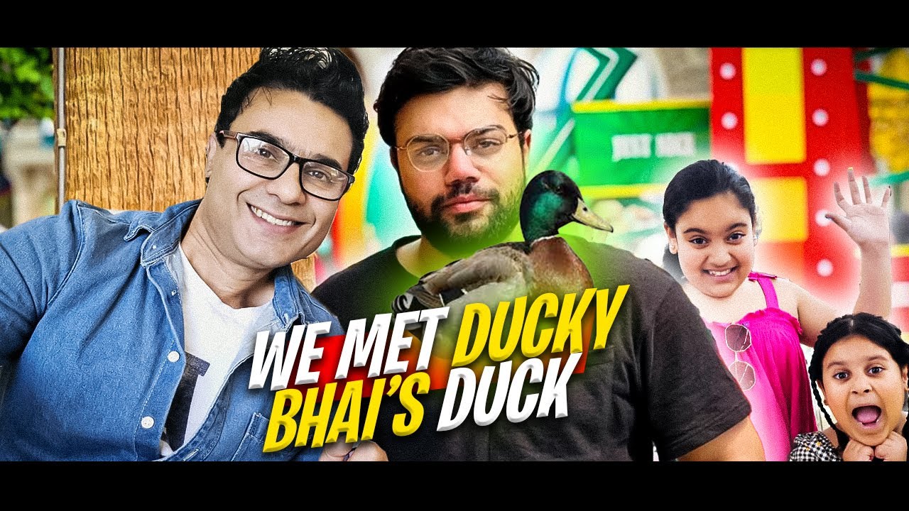OMG! WE MET DUCKY BHAI’S DUCK. #trending #vlog #comedy #duckybhai #fyp ...