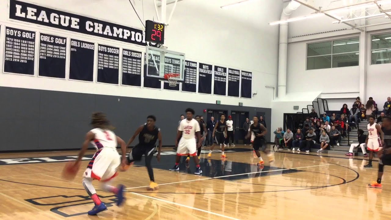 Trevion Brown's dunks ignite Lincoln in 59-49 win over Lakes - YouTube
