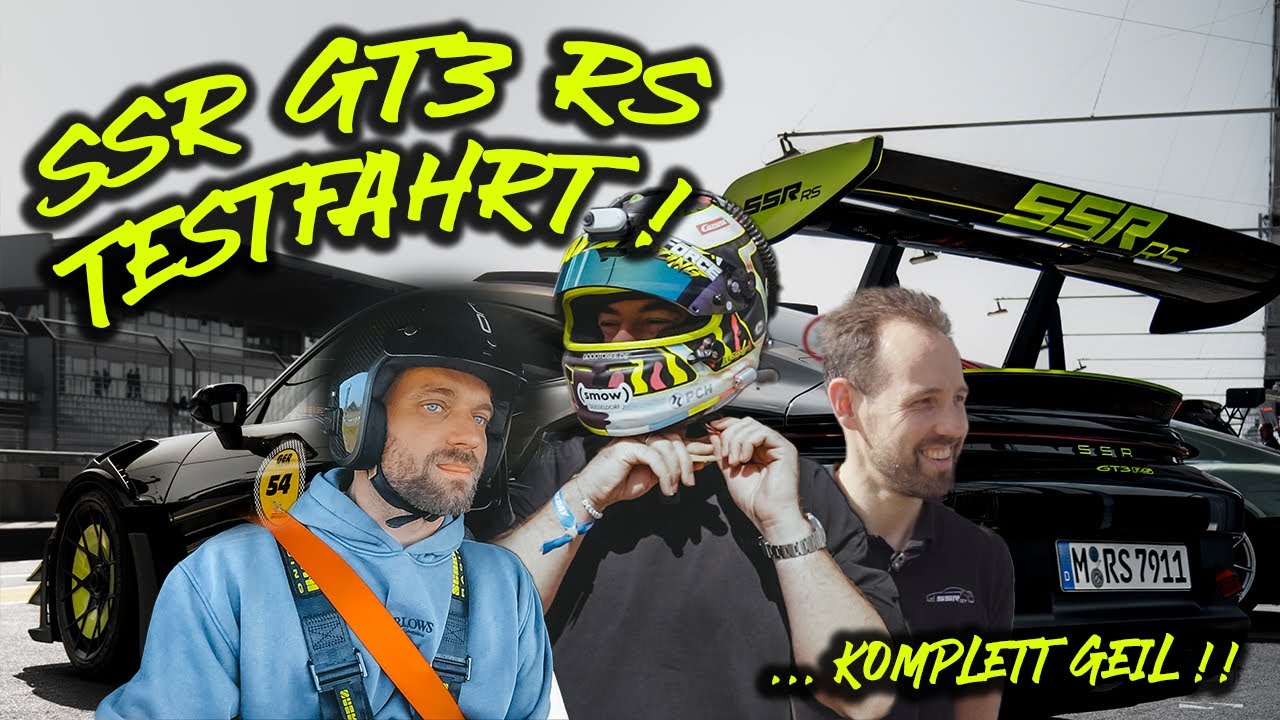 992 GT3 RS VON SSR PERFORMANCE | TESTFAHRT AUF DER GP-STRECKE MIT ...