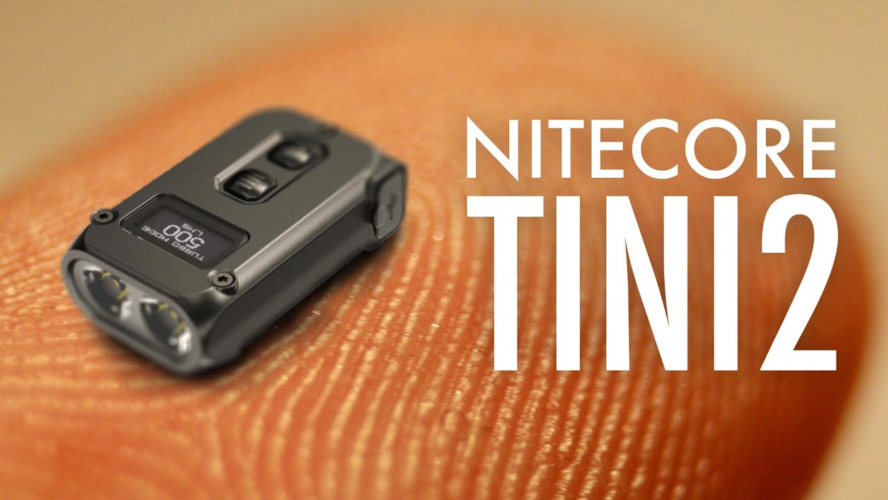 Nitecore TINI2 Review & Overview with Runtime Data - YouTube