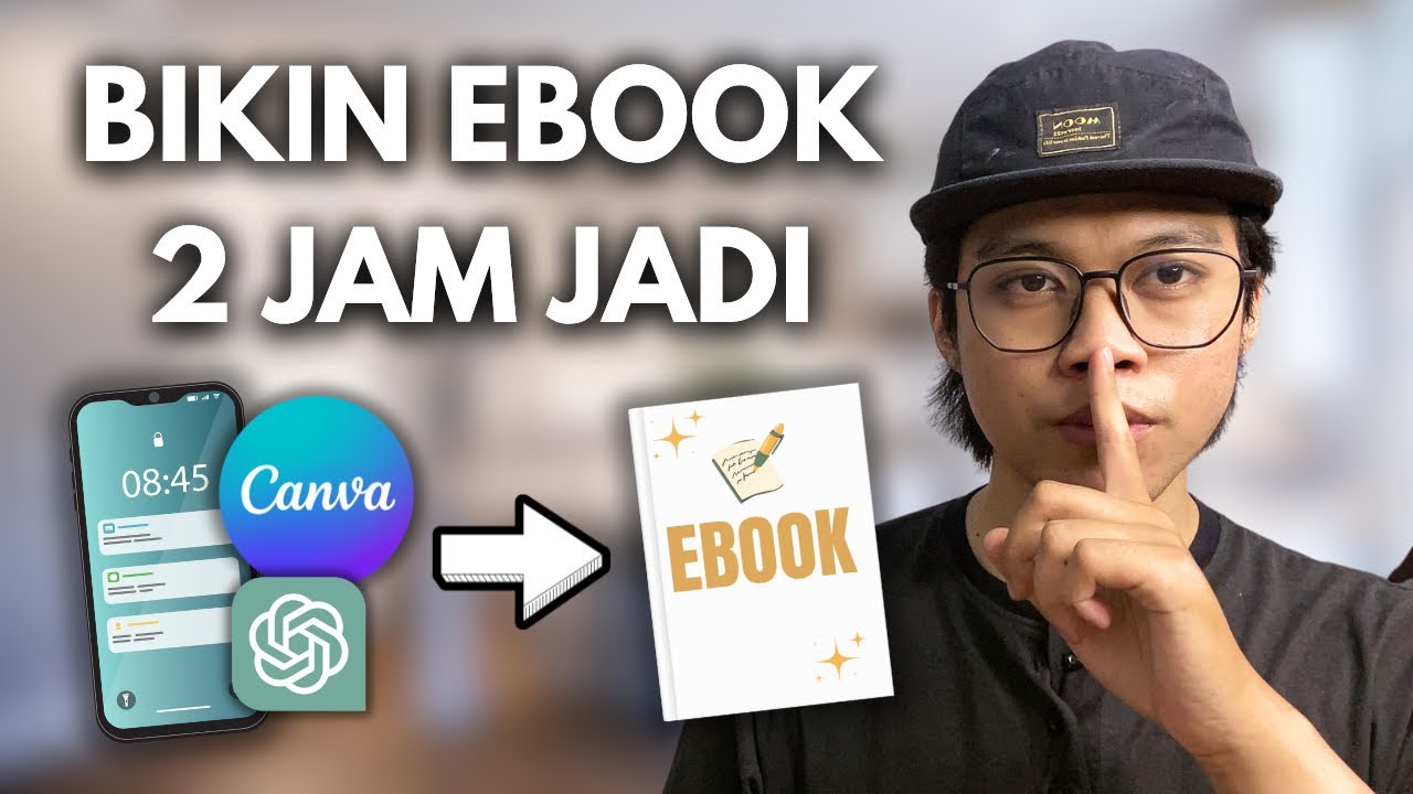 Cara Membuat Ebook Dengan Canva & HP - YouTube