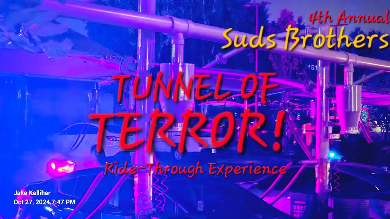 4th Annual Suds Brothers Tunnel Of Terror Ride Through | Redlands, CA ...