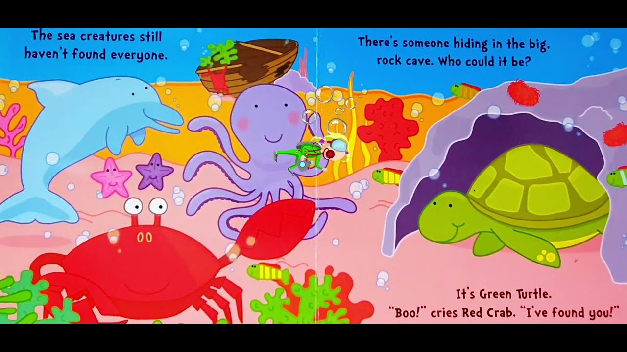 Hide and Seek Under the Sea Book | Read Aloud Story for kids # ...