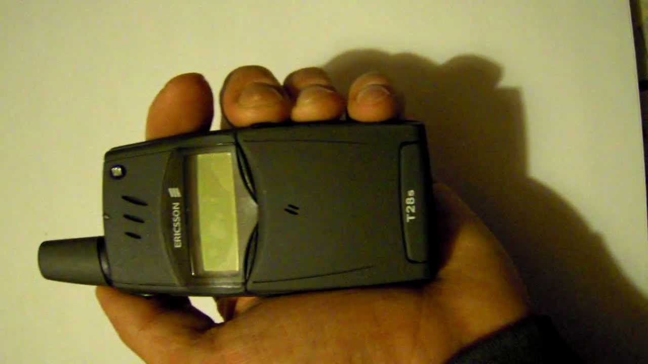 Ericsson T28 opening - YouTube