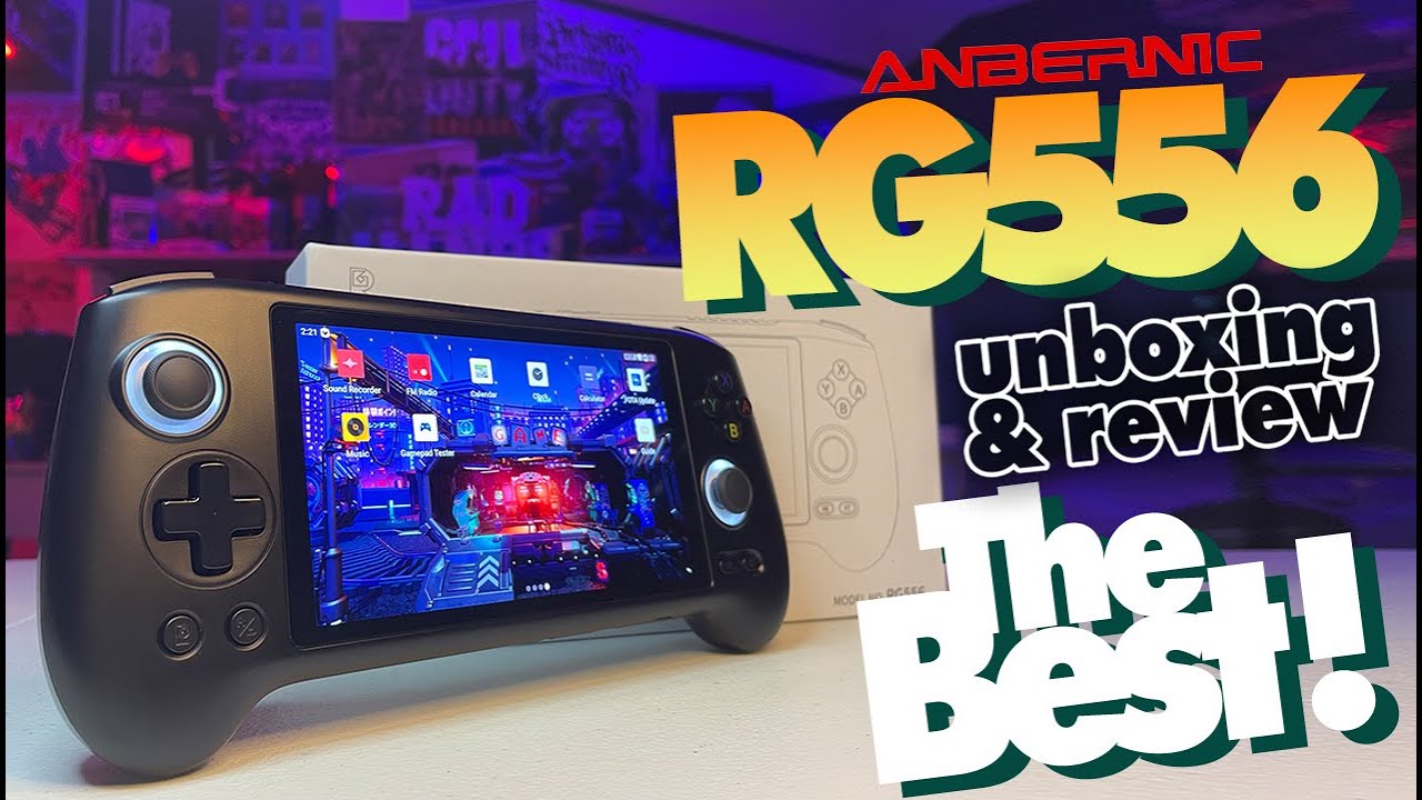 Anbernic RG556 - Unboxing and Review - Filipino - YouTube