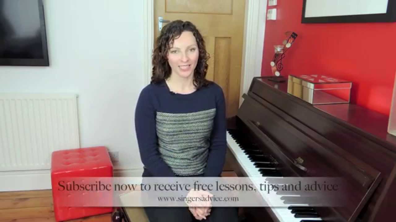 Vocal Projection - Sarah Brickel Singers Advice. - YouTube