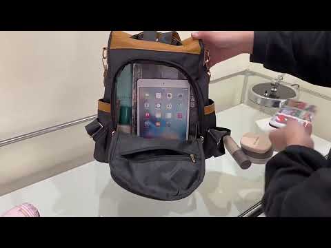 JH Beg Galas Remaja Wanita Lelaki Sekolah Men Women Triangle Travel Anti Theft Bagpack School Bag