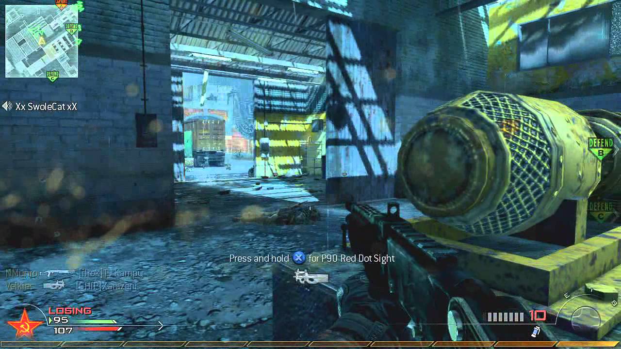 MW2: SPAS-12 Nuke Attempt - YouTube