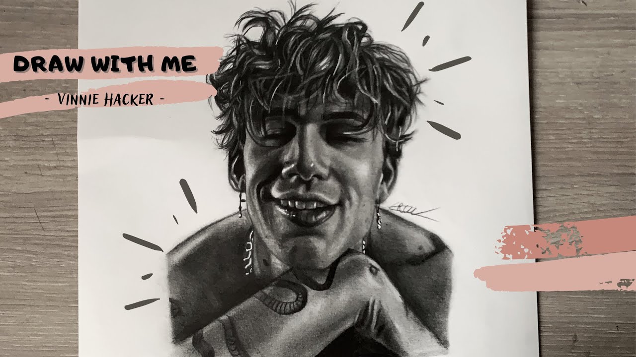 Draw With Me 🎨- Vinnie Hacker edition - YouTube