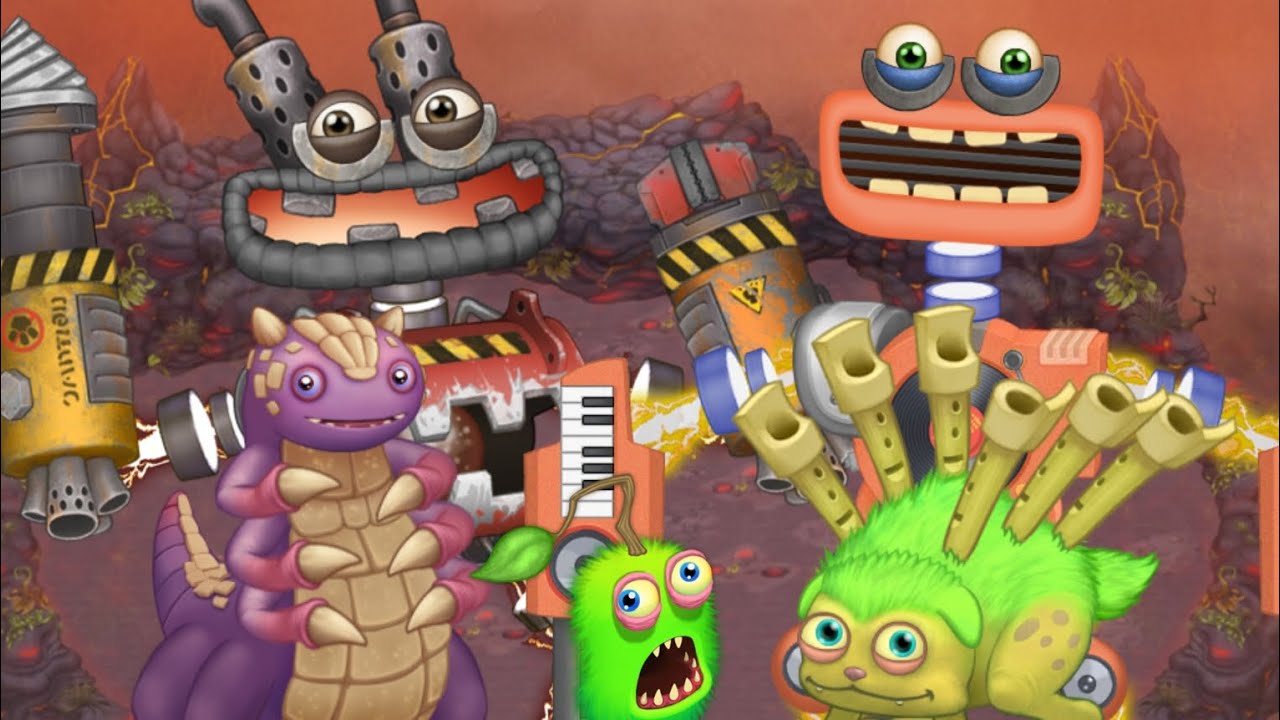 Repatillo, Reedling, Furcorn, Rare Wubbox and Epic Wubbox (Earth island ...