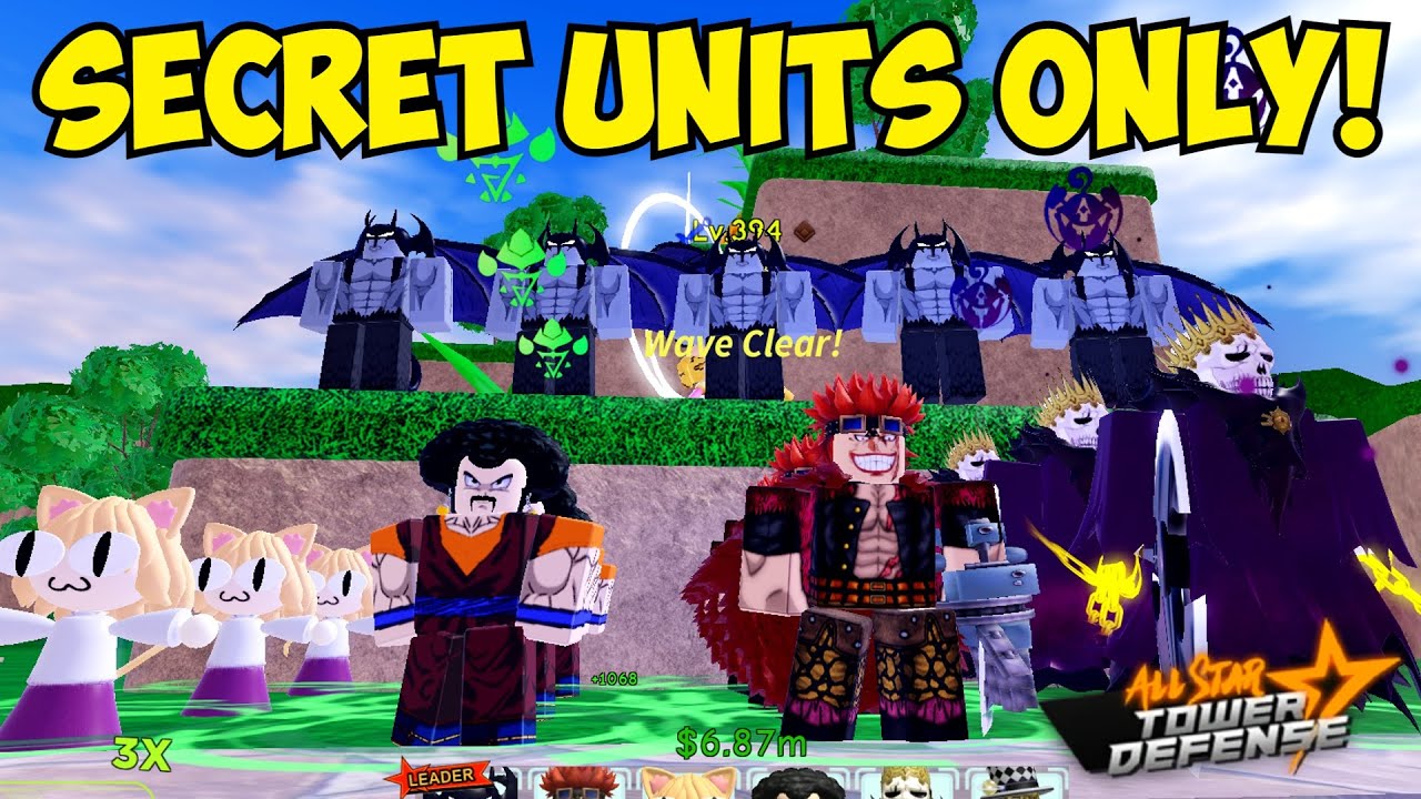 Secret Units Only Vs. Infinite Mode! ARE THEY OP?! | ASTD CHALLENGE ...