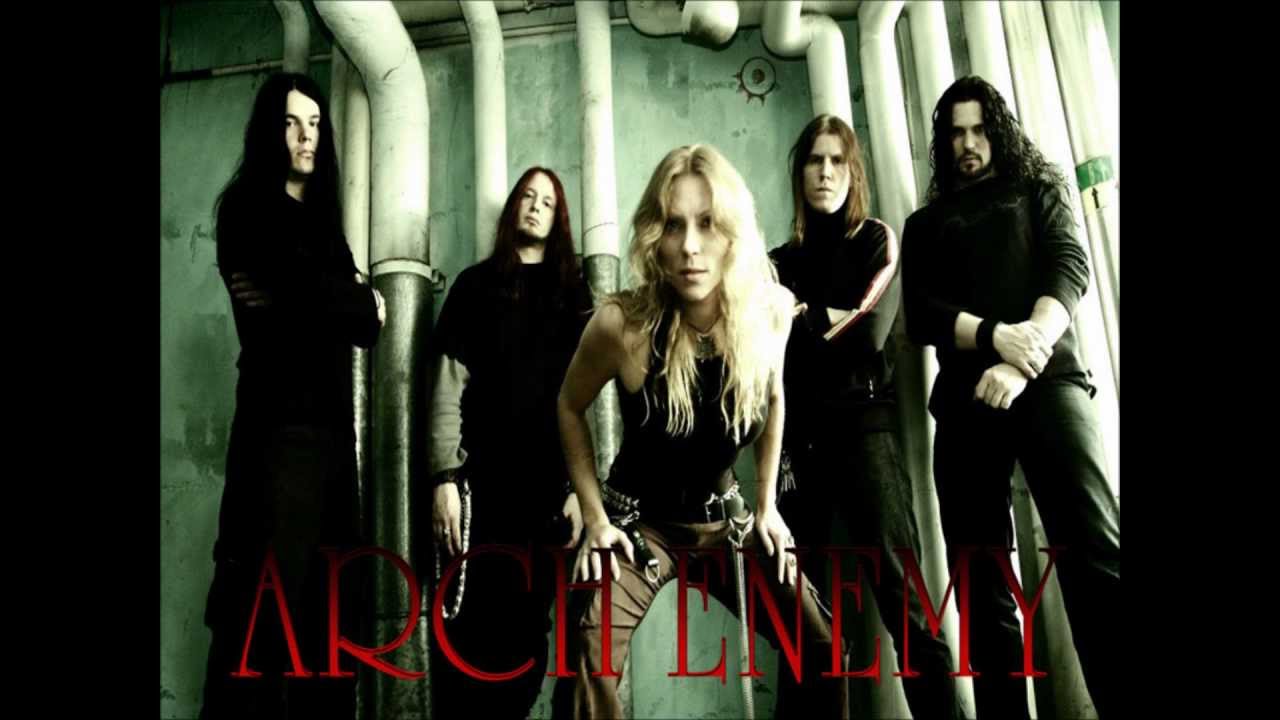 Arch Enemy Bloodstained Cross ()LYRICS() - YouTube