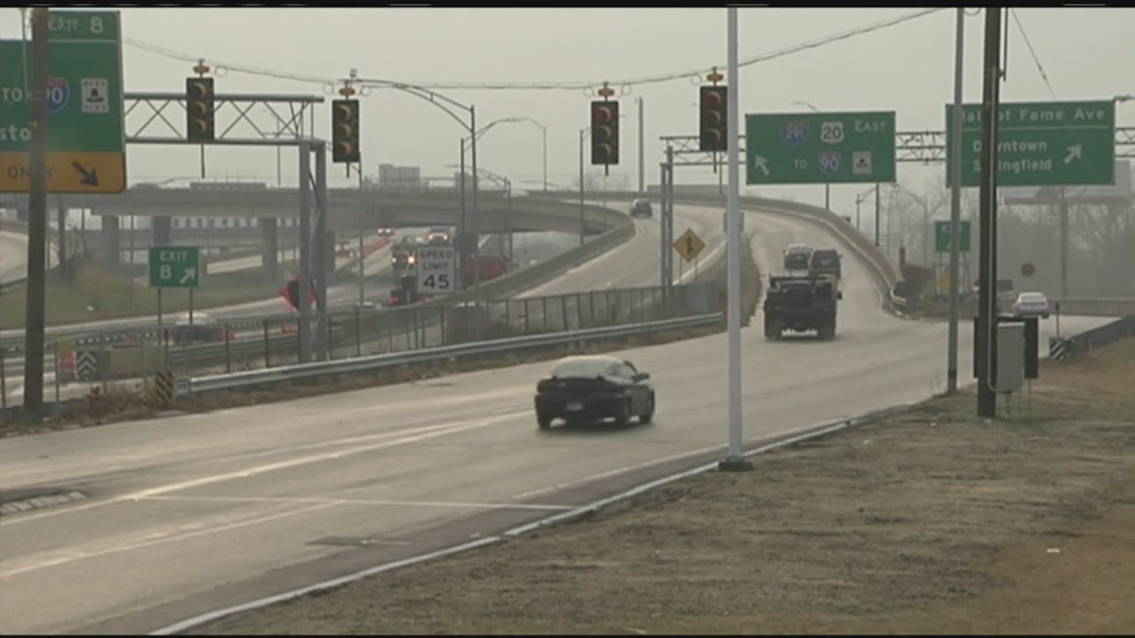 I-91 Construction: New traffic light and exit ramp now in use - YouTube