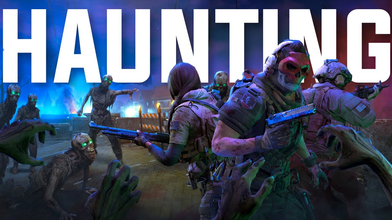 Fighting Off Zombie Hordes In Warzone - YouTube